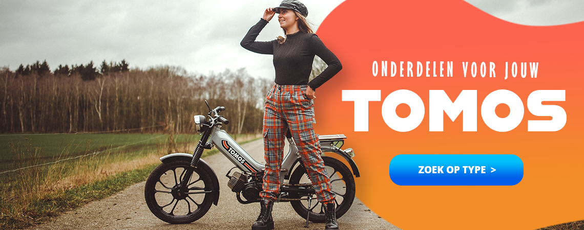 Voordelig en snel Tomos onderdelen bestellen | Tomoshop.nl