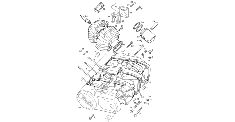 Exploded view Tomos Flexer