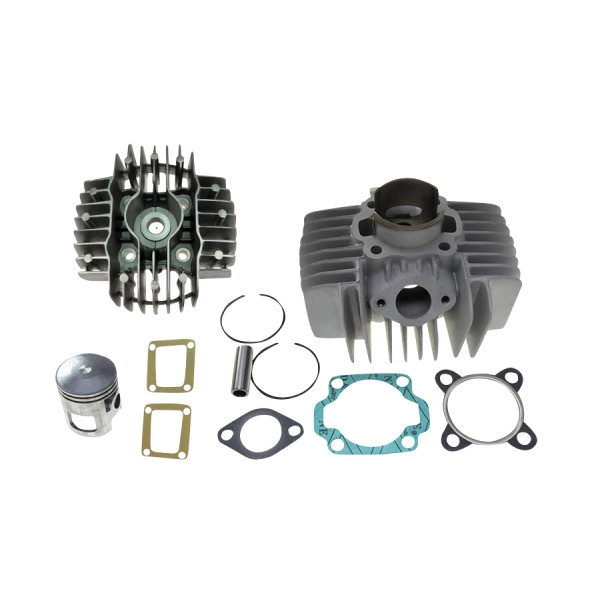 Cilinder Tomos A35 / A52 70cc (45mm) Alukit + NM model hoge druk kop