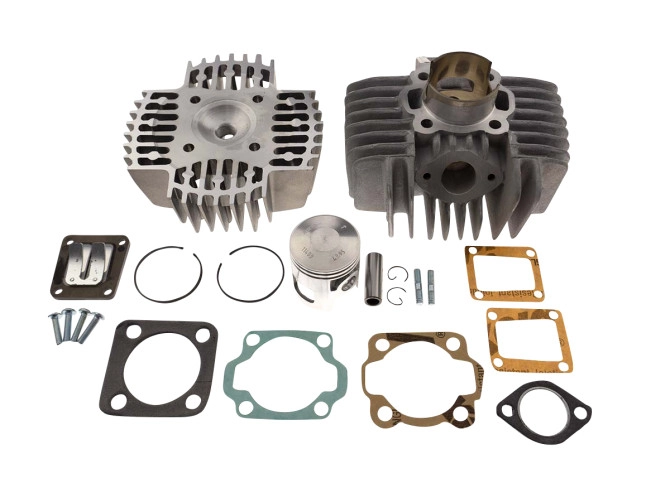 Cylinder Tomos A35 65cc Airsal with head De Klein stage 1 pre-tuned