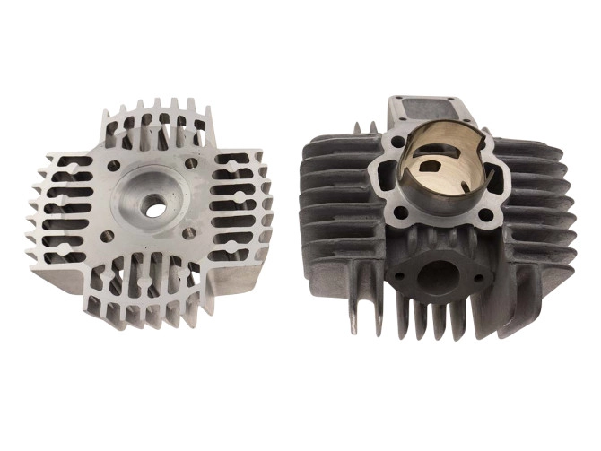 Cylinder Tomos A35 65cc Airsal with head De Klein stage 1 pre-tuned