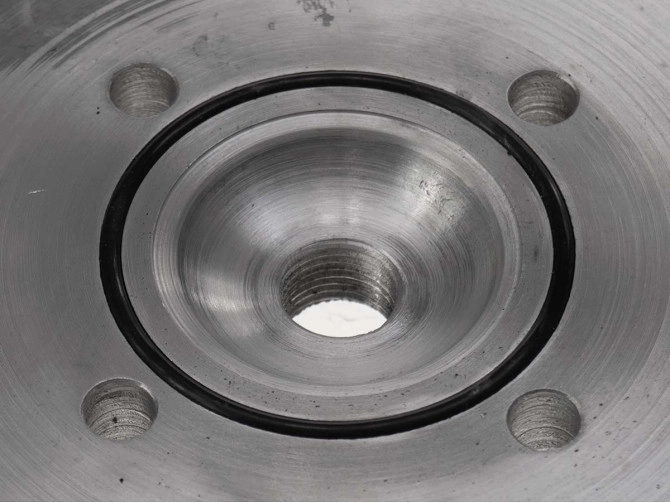 Cylinderhead Tomos 4L / APN-4 50cc (38mm) high pressure by de Klein ...