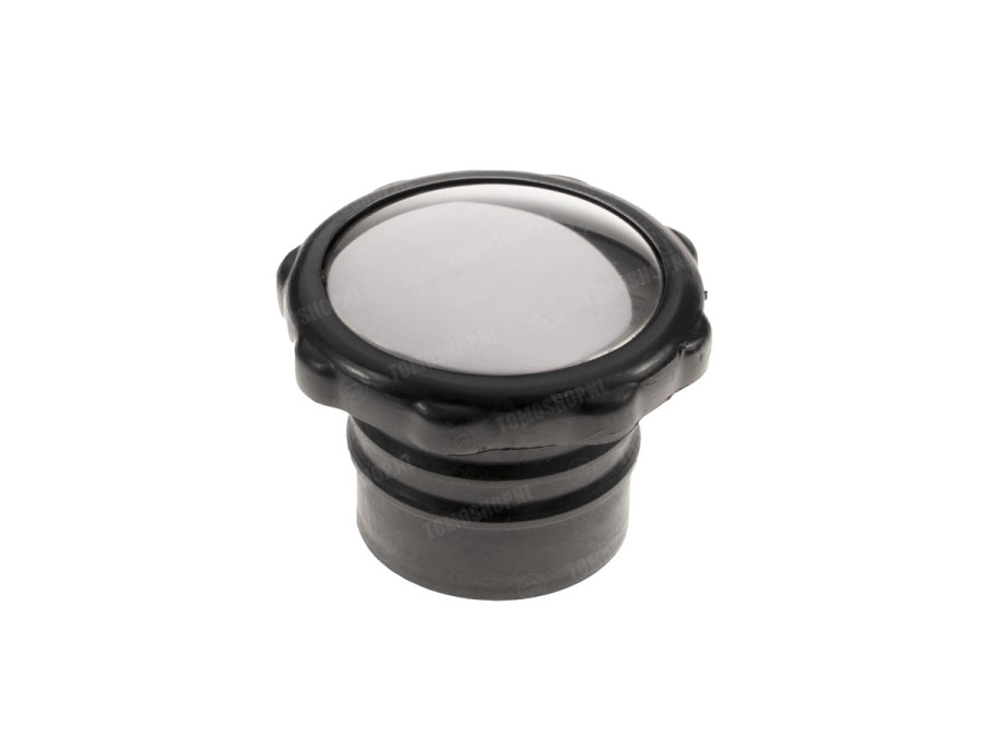 Tomos universal fuel cap black chrome | Tomosshop