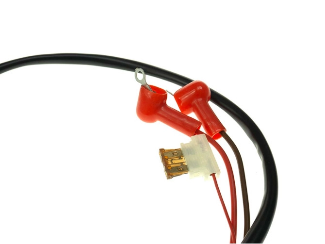 Wire loom battery connection for various Tomos models with E-start