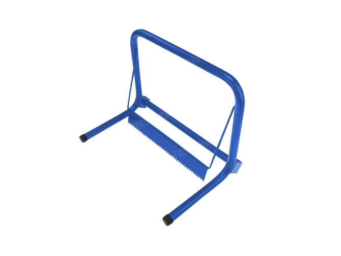 Poetsdoek / papier rolhouder metaal