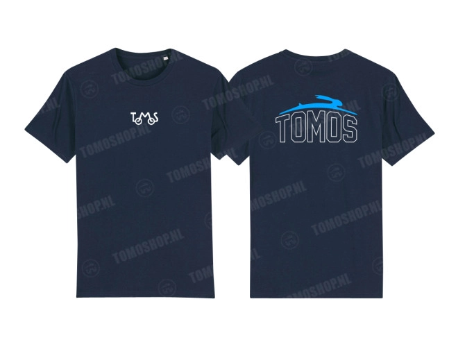 Looking for a casual T-shirt Tomos Navy blue? Check out this one!