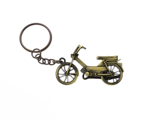 Sleutelhanger Tomos brommer miniatuur RealMetal®