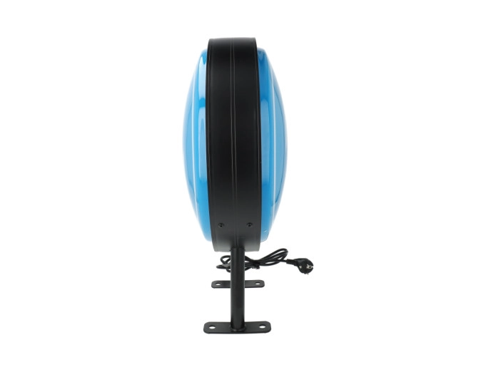 LED lichtbord Sign Tomos 40cm rond zwart