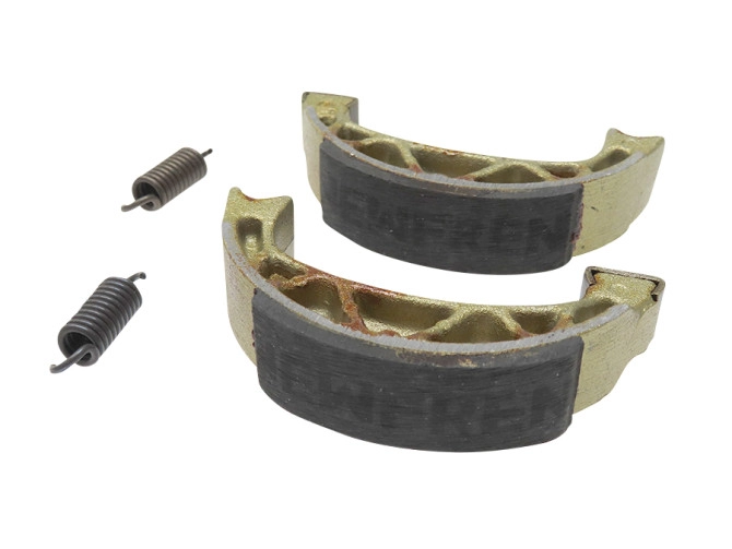 Brake torque plate Tomos A35 120mm front / rear black Newfren