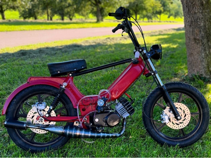 Brake disc Tomos A35 / various models (105mm) set front 220mm Btuning