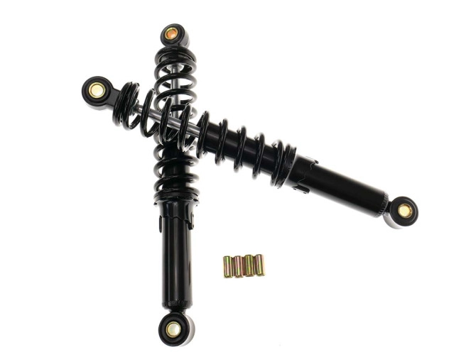 Tomos Shock absorber set 280mm Fast Arrow black (A-quality)