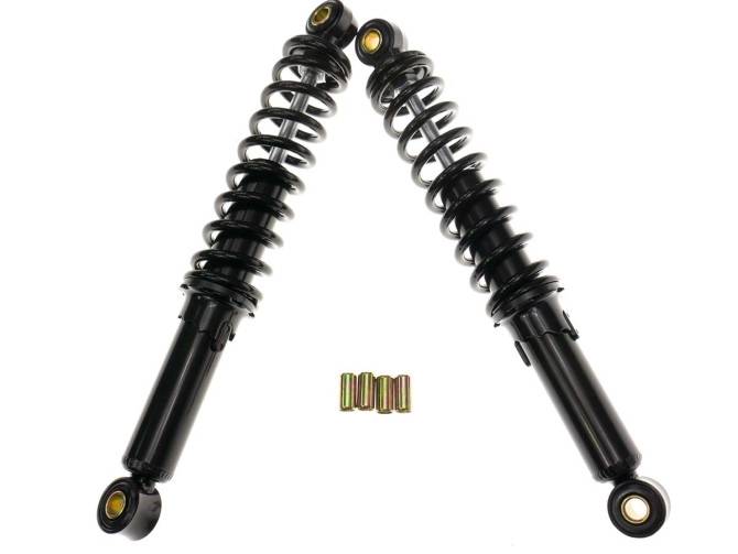 Tomos Shock absorber set 280mm Fast Arrow black (A-quality)