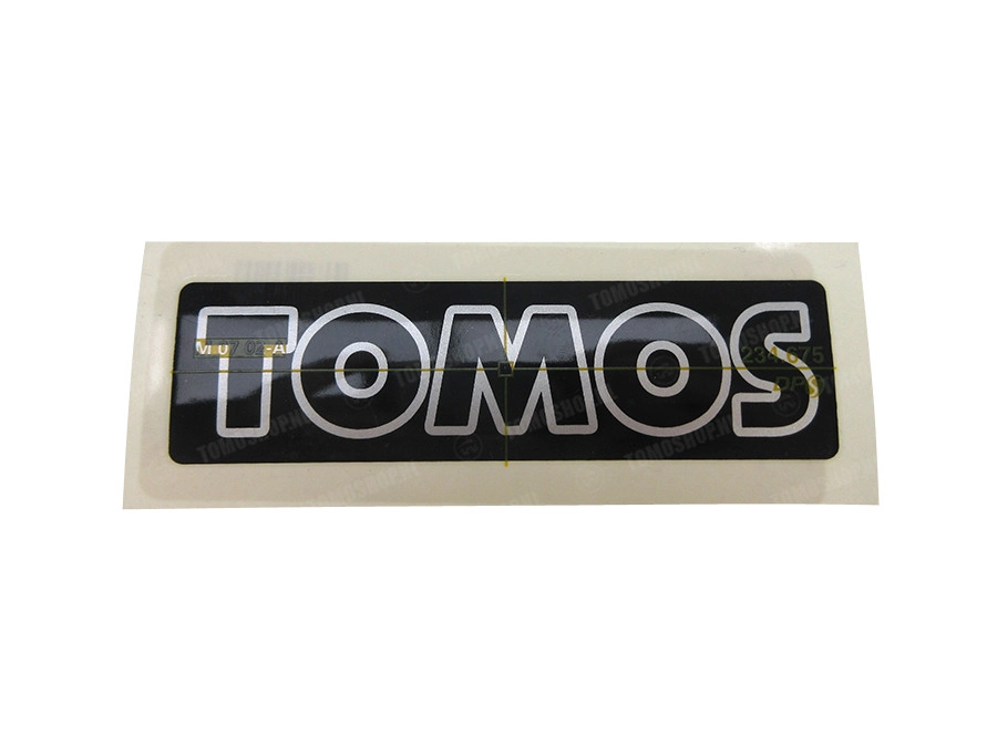 Tomos Pack'R Revival sticker black gray | Tomosshop
