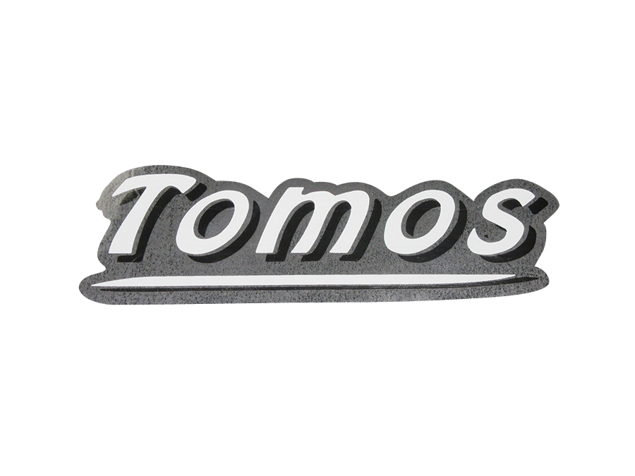 Tomos sticker white original | Tomosshop