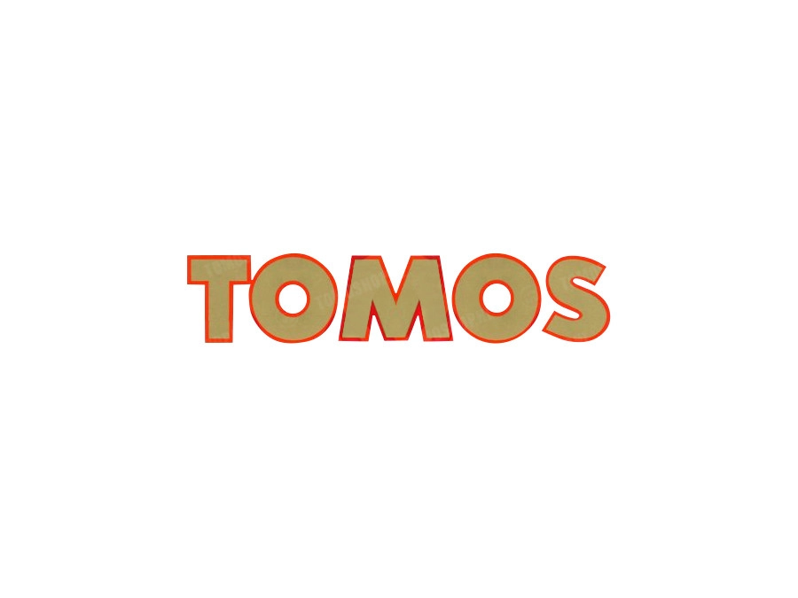 Sticker Tomos logo