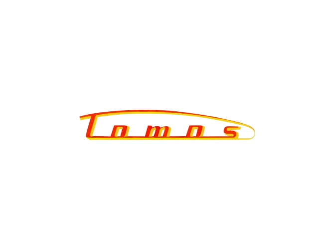 Sticker Tomos logo