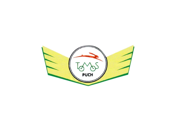 Sticker Tomos - Puch logo