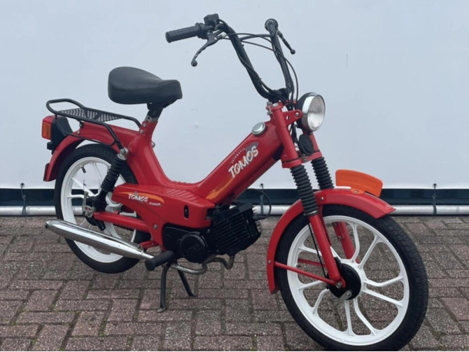 Tomos Standard orange stickerset | Tomosshop