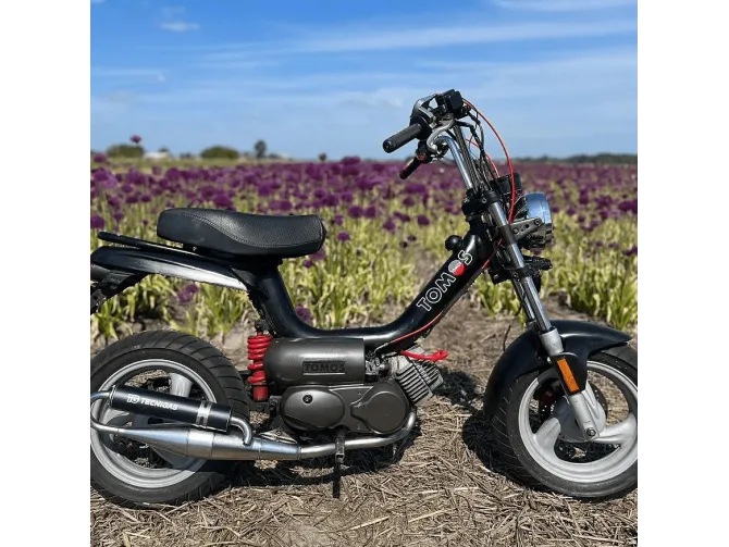 Sidecover Tomos Revival original right side chrome pedals