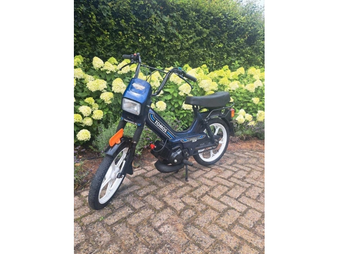 Sticker set Tomos Automatic A3 MS dark blue at Tomoshop.nl