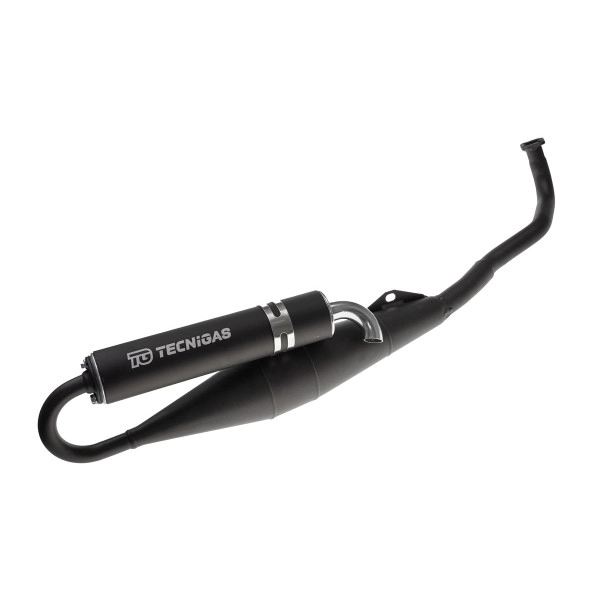 Uitlaat Tomos A3 / A35 28mm Tecnigas Next R zwart terugloop - black edition