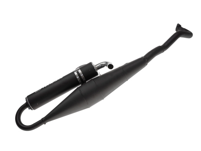 Uitlaat Tomos A3 / A35 28mm Tecnigas Next R zwart terugloop - black edition