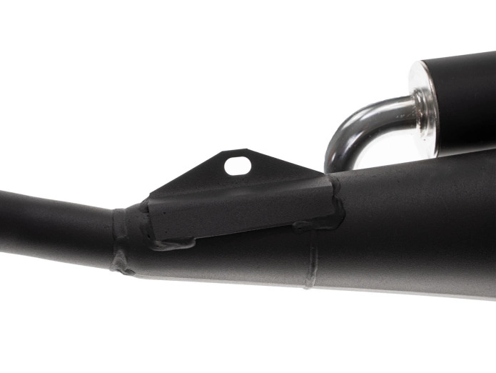 Uitlaat Tomos A3 / A35 28mm Tecnigas Next R zwart terugloop - black edition