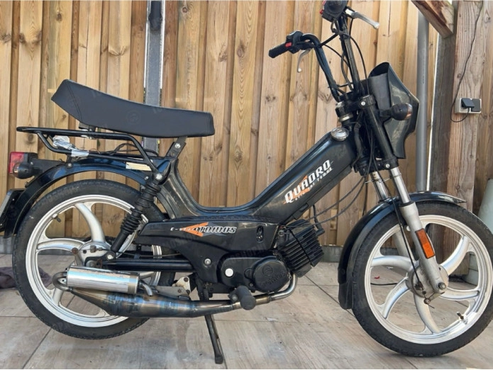 Uitlaat Tomos A3 / A35 26mm Tecno Estoril Reverse terugloop Euro1