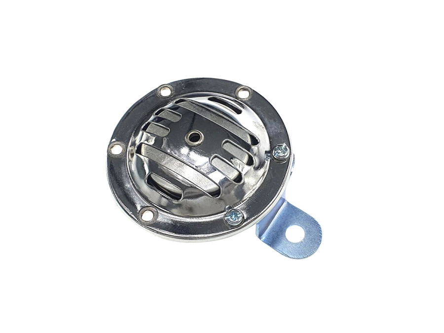 Tomos Claxon 6V 70mm AC wisselspanning verzinkt