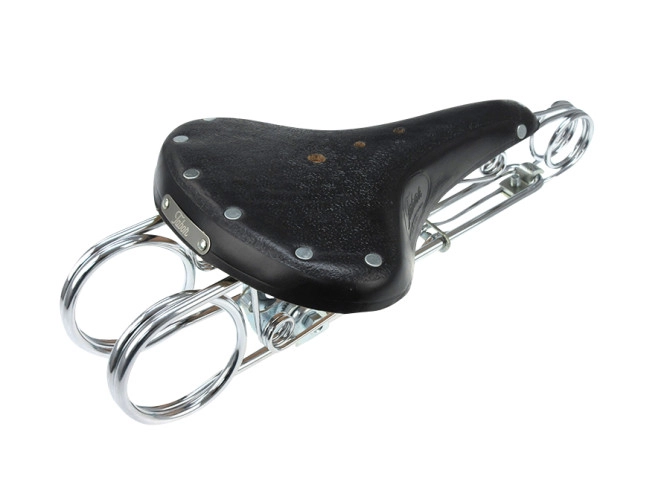 Zadel Tabor Heavy Duty zwart (ronde zadelpen)